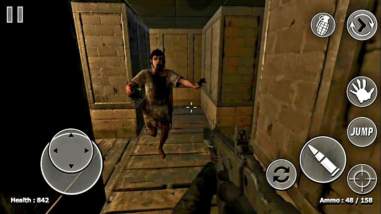 Zombie Monsters 2 Basement Horror Game Mission 18 19 20 - YouTube