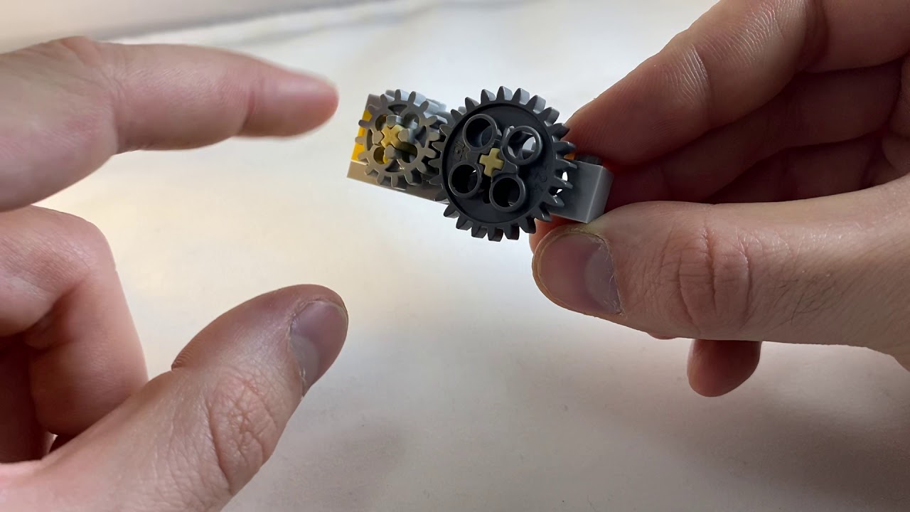 Lego Simple Machine Page 21.2 Assemble - YouTube