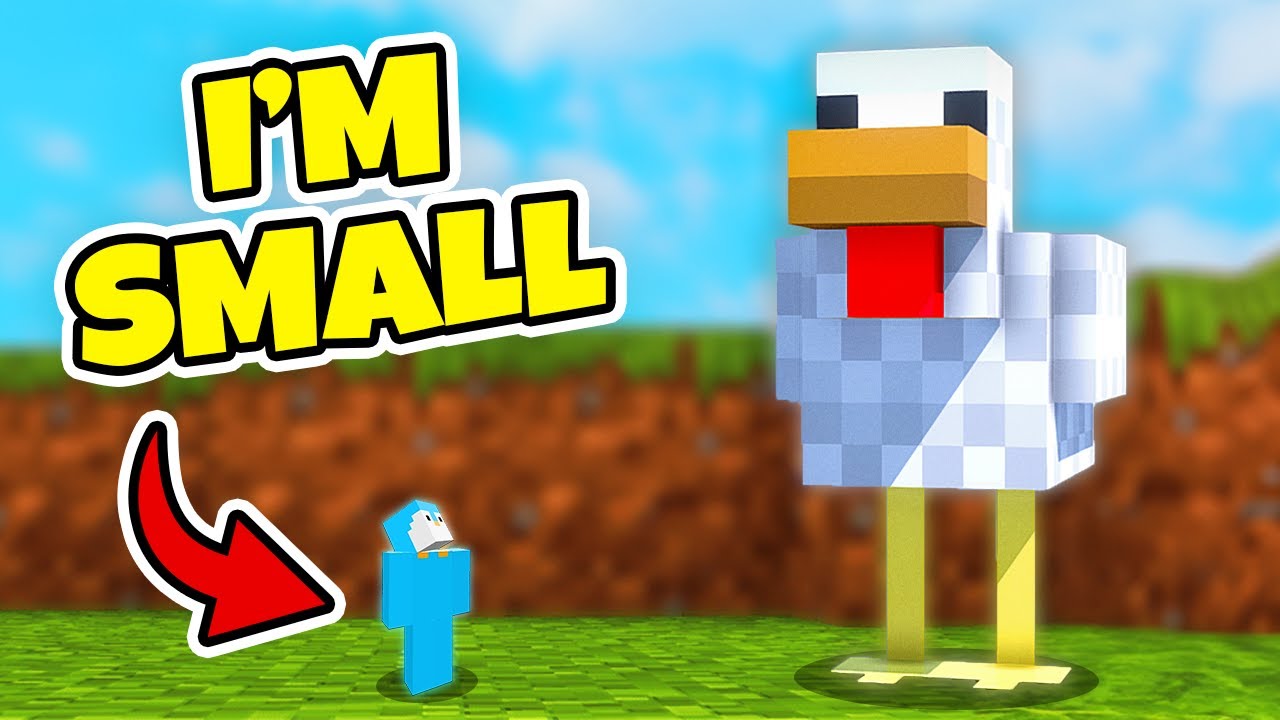 Minecraft, But I'm Small - YouTube