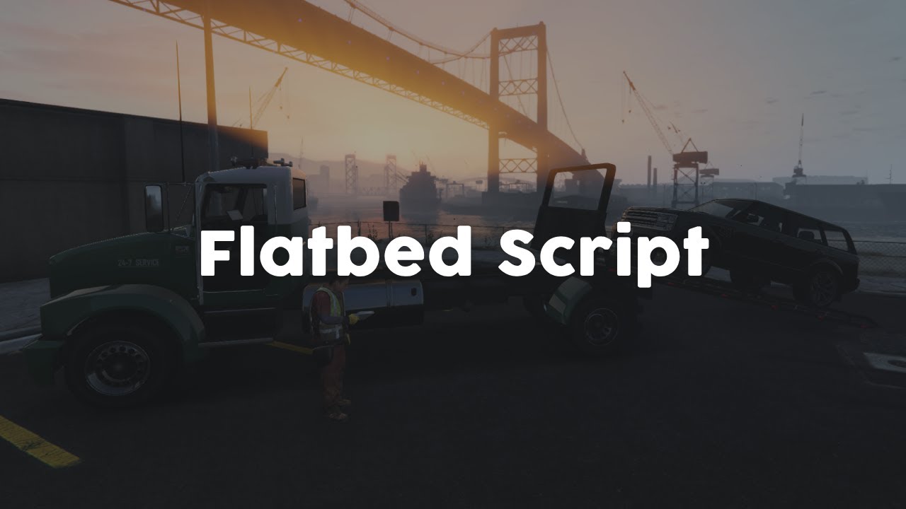 FiveM Flatbed Script (FREE) - YouTube