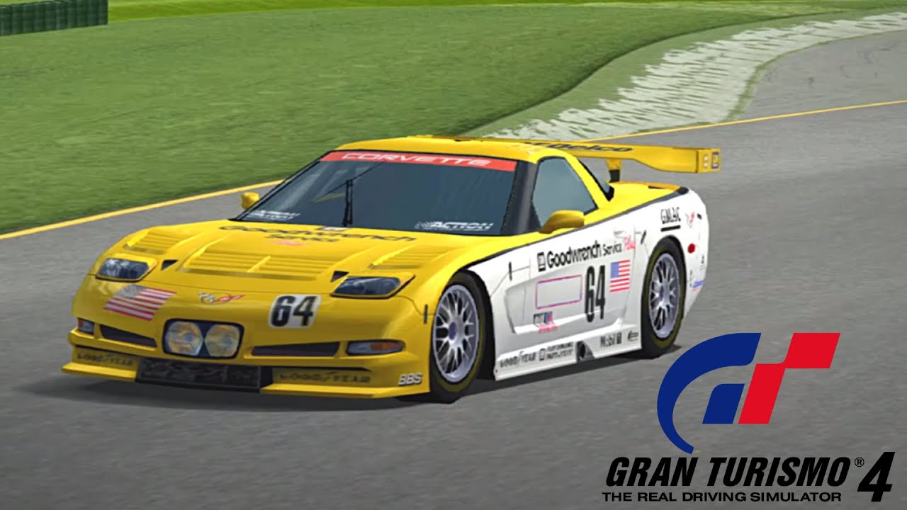 Gran Turismo 4 - Chevrolet Corvette C5R (C5) '00 (4K 60fps Gameplay ...