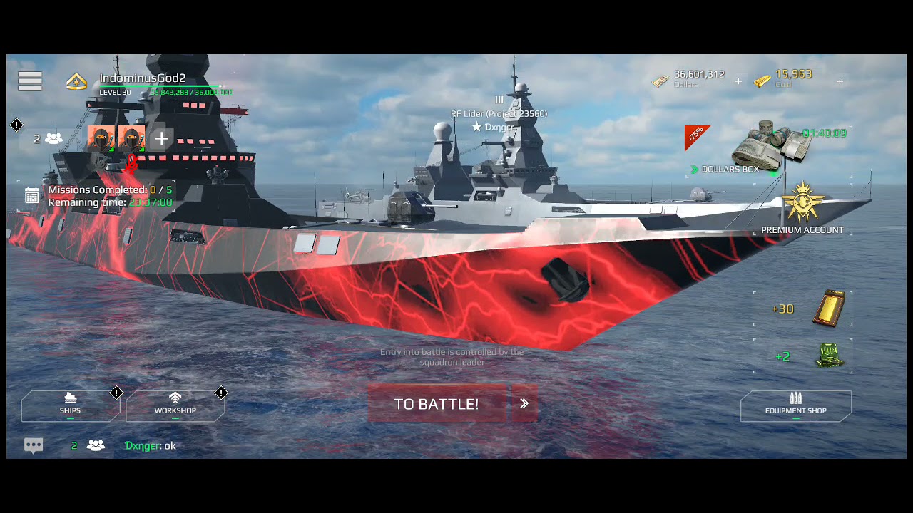 [Modern Warships] New RF Lider (Project 23560) Gameplay - YouTube