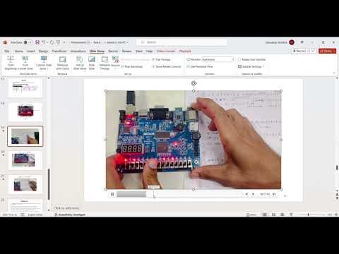 SD to CSD representation | Verilog codes | FPGA implementation | by Shivam, Pavan, Vasishta ...