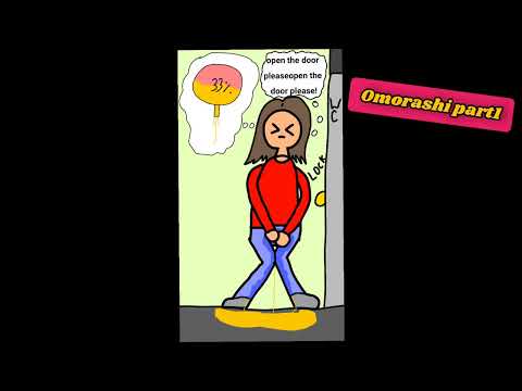 Omorashi art part 1 Омораши арт часть1 - YouTube
