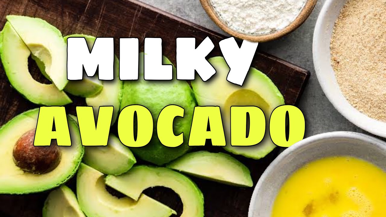 How to make Milky Avocado - YouTube