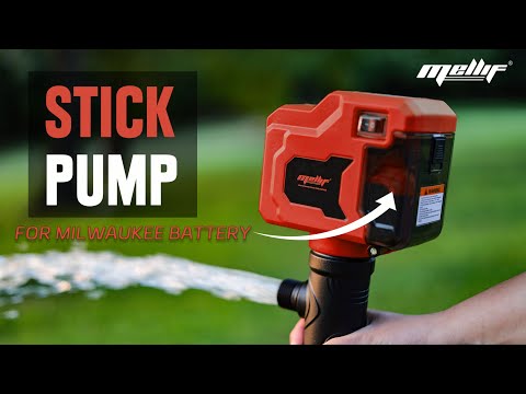 Stop Slow Pumping! 720GPH Power Stick Pump for Milwaukee 18V