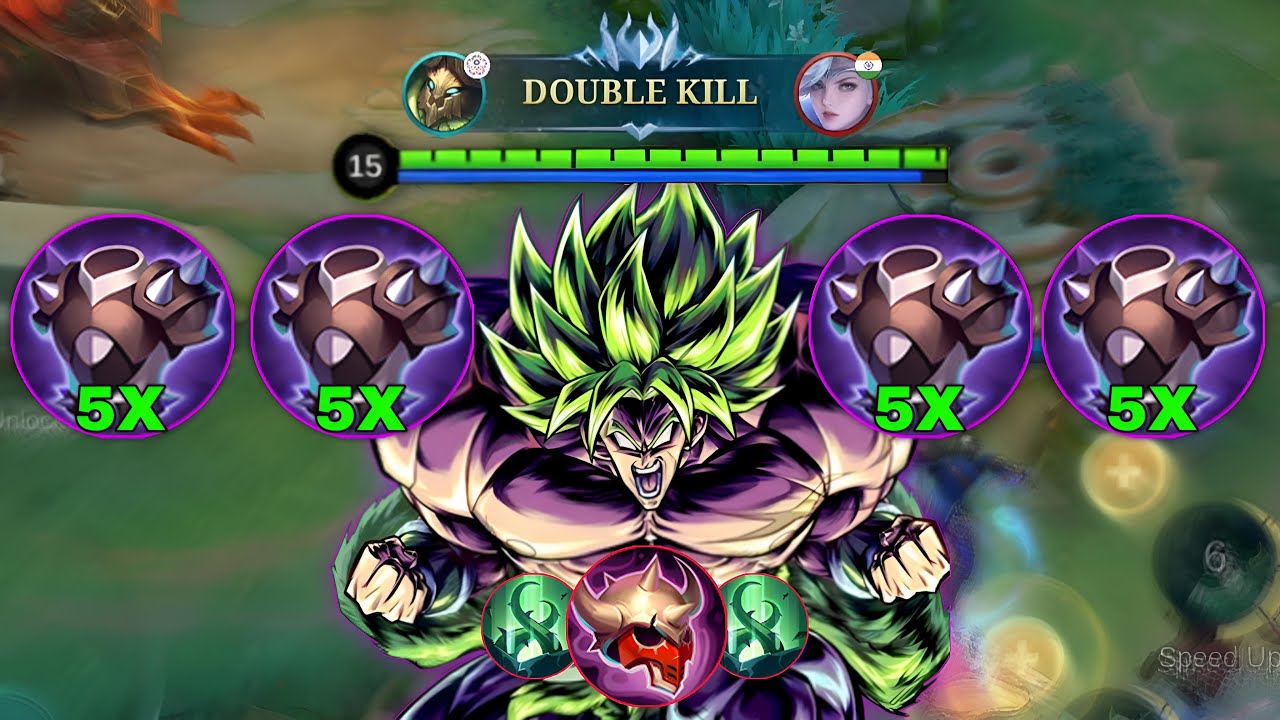 BELERICK 5X BLADE ARMOR = UNLIMITED PASSIVE DEADLY THORNS | MLBB - YouTube