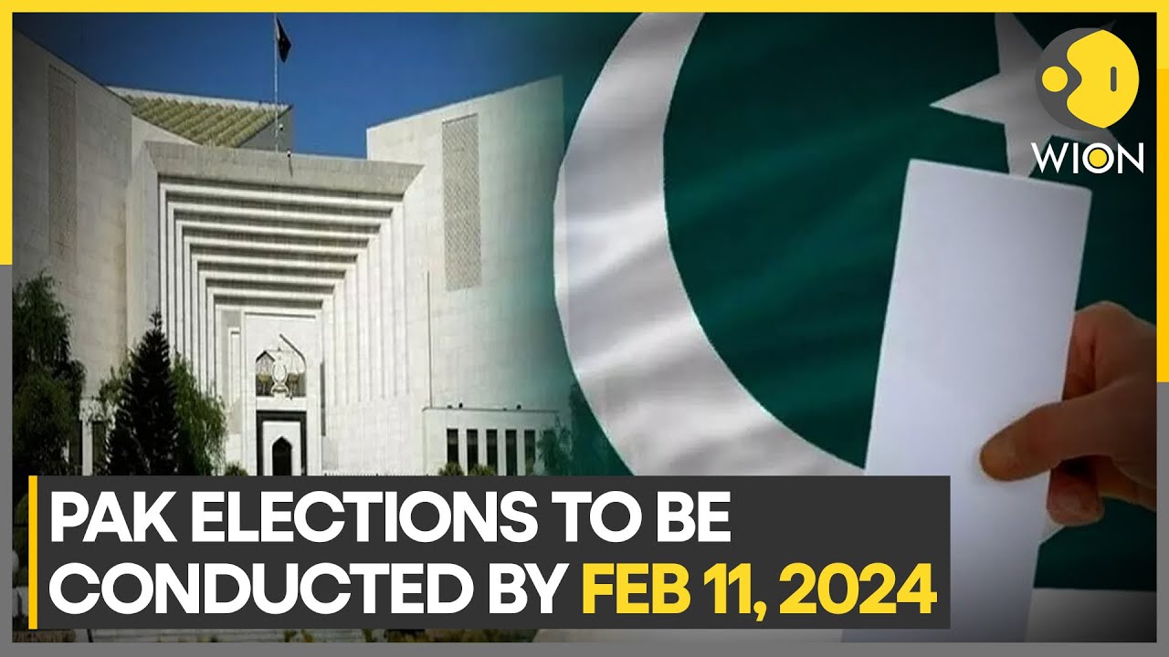 Election Commission of Pakistan informs top court on polls | WION - YouTube