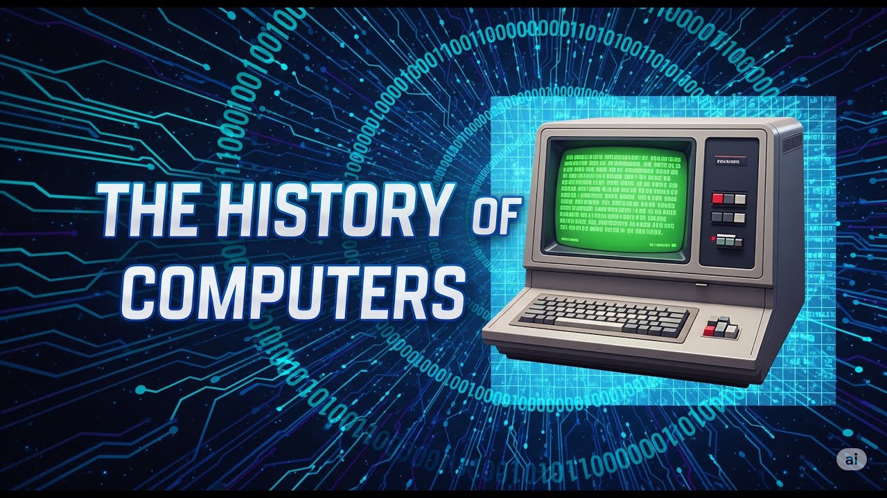 Brief revolution of computer: AI generated video - YouTube