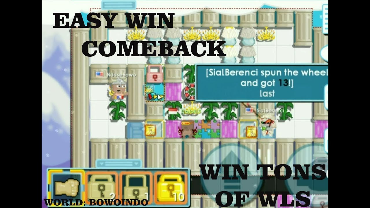 CSN/BJ/HOLL/QQ GROWTOPIA CASINO | WIN | COMEBACK #8 - YouTube