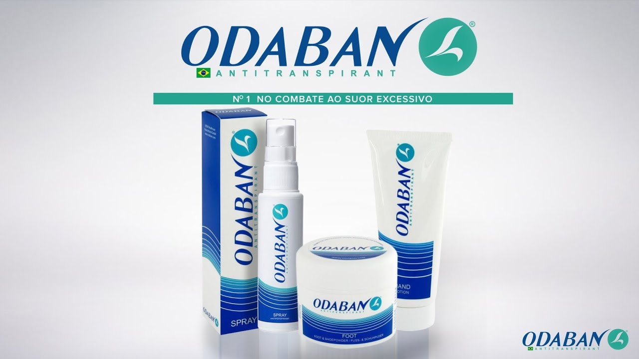Odaban: o Antitranspirante n°1 no combate a hiperidrose e ao suor ...