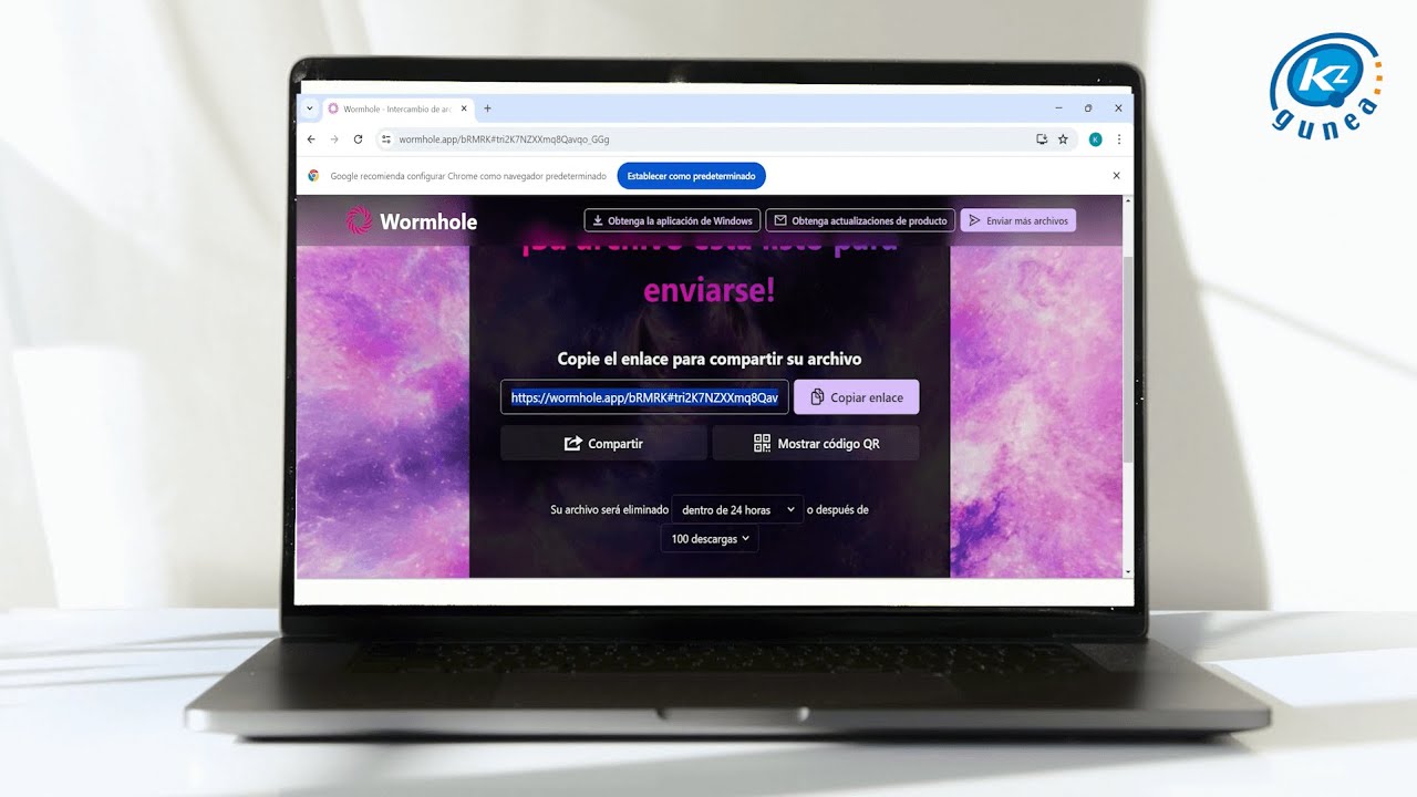 DESCUBRE WORMHOLE Y SENDANYWHERE: DOS APPS PARA ENVIAR ARCHIVOS PESADOS ...