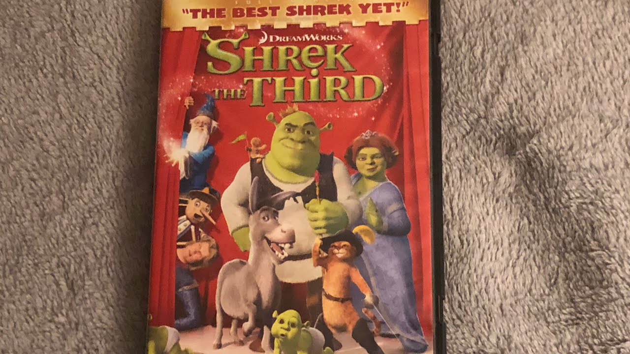 Opening To Shrek The Third 2007 DVD (Full Screen Version) - YouTube
