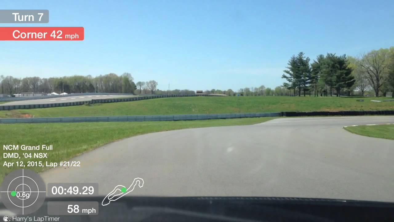 NCM Track Day with MVP, '04 NSX Twin Turbo - YouTube