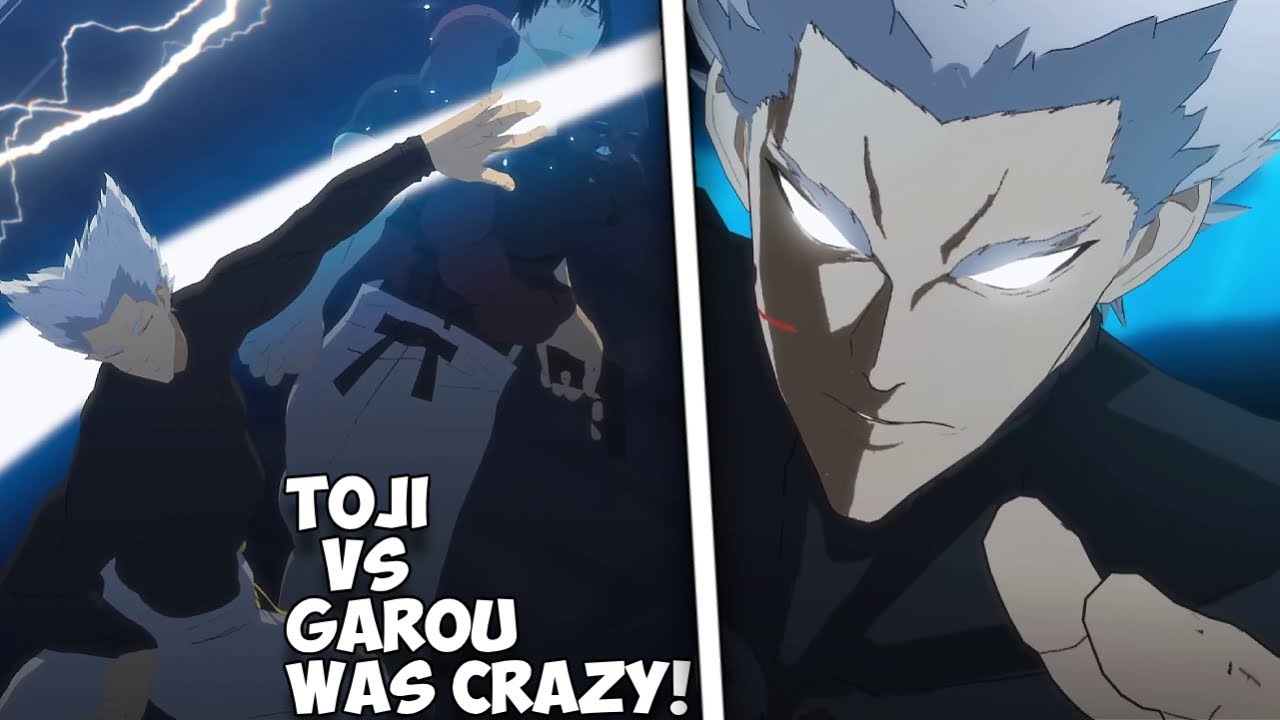 I'VE BEEN WAITING FOR THIS AND IT WAS CRAZY! | Toji Vs Garou - Full Fight Animated (4K) Reaction ...