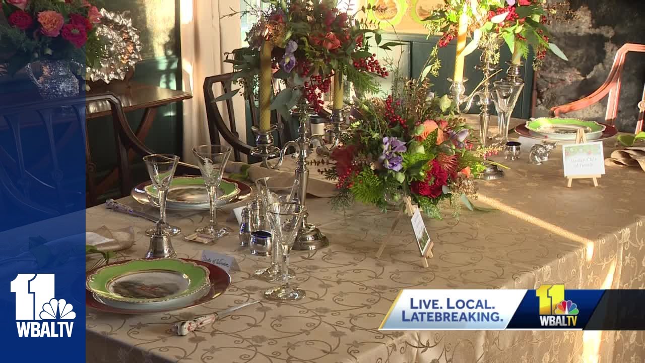 40-year-old Christmas tradition back at Ladew Gardens - YouTube