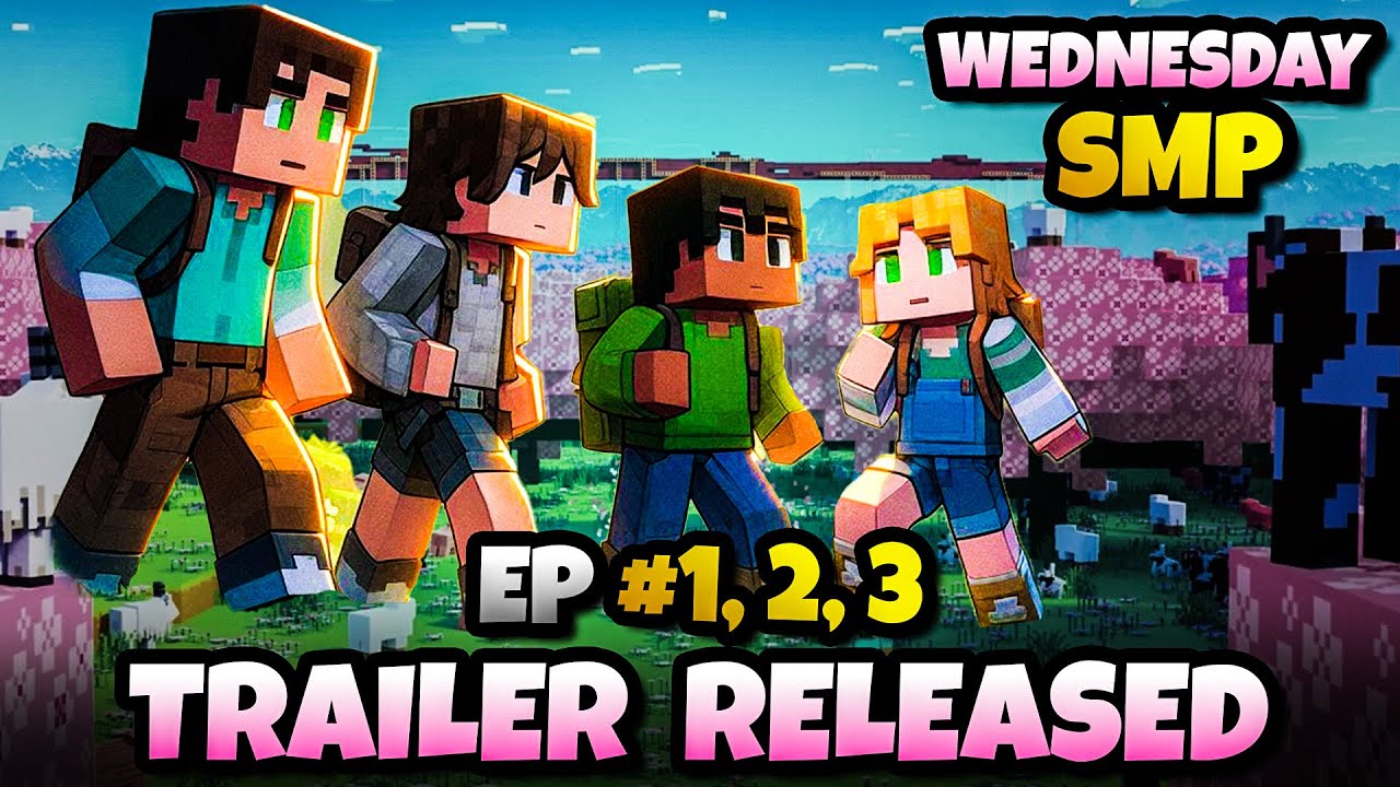 The Adventure Begins! 🌍 | Wednesday SMP Episodes 1-2-3 Official Trailer ...