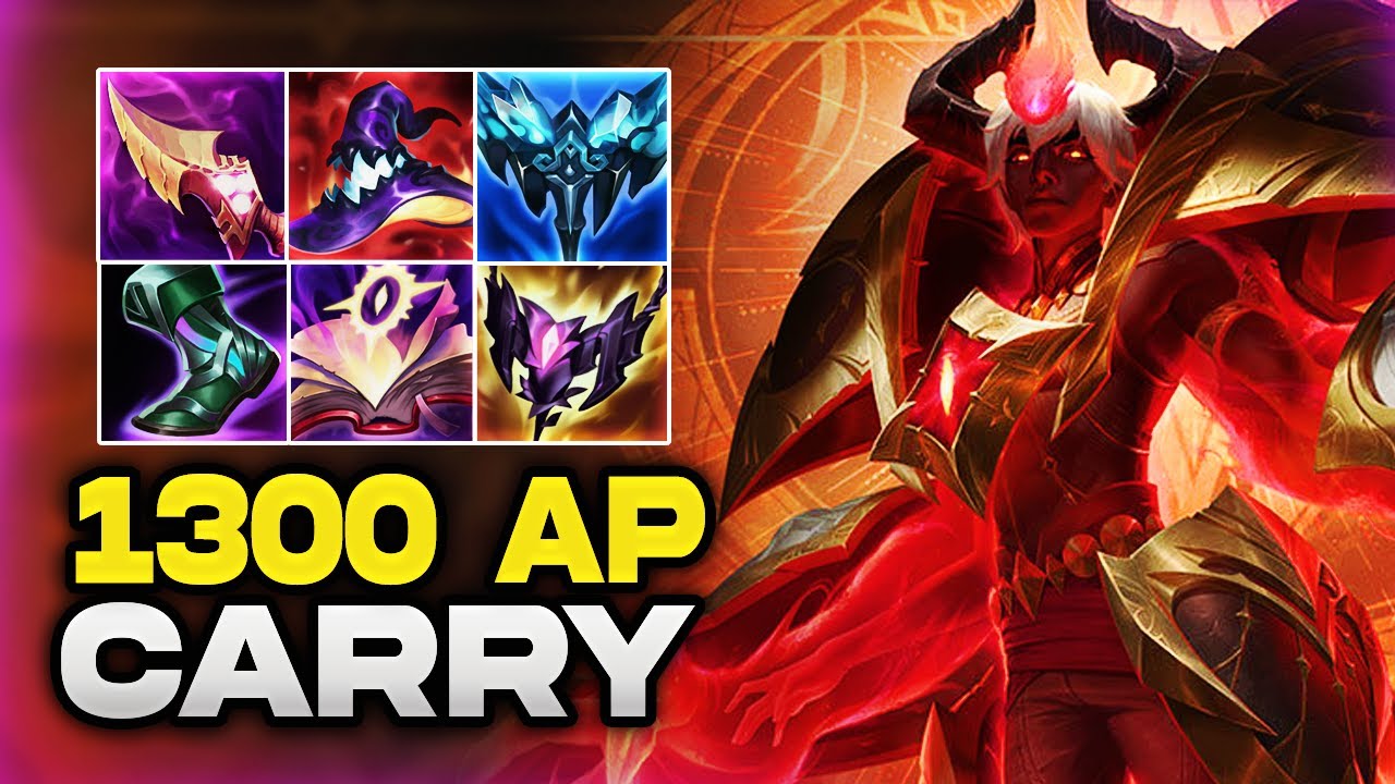 *1300 AP* I Did Over 70K Damage On Xerath With This MAX AP Build (Crazy ...