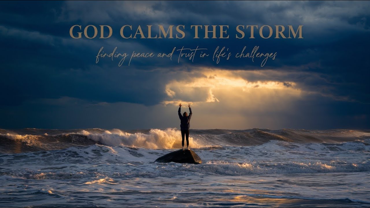 #motivation, God Calms the Storm: Finding Peace and Trust in Life’s ...