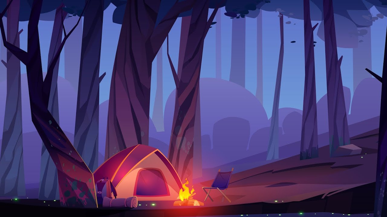 Relaxing Spooky Campfire Music - Spooky Campfire Tales ★611 - YouTube