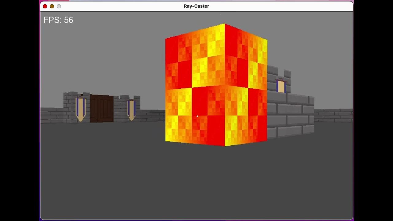 SFML C++ Raycaster - YouTube