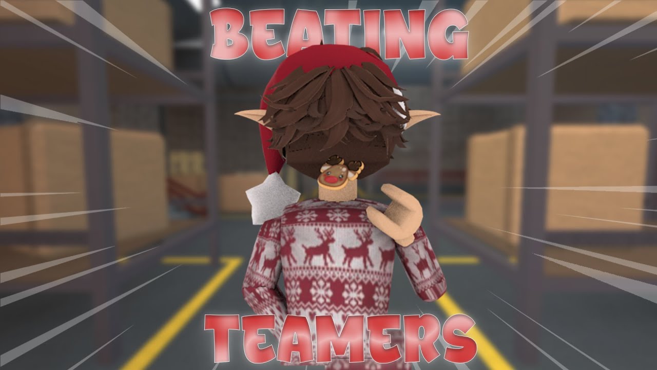 BEATING TEAMERS IN MM2 - YouTube