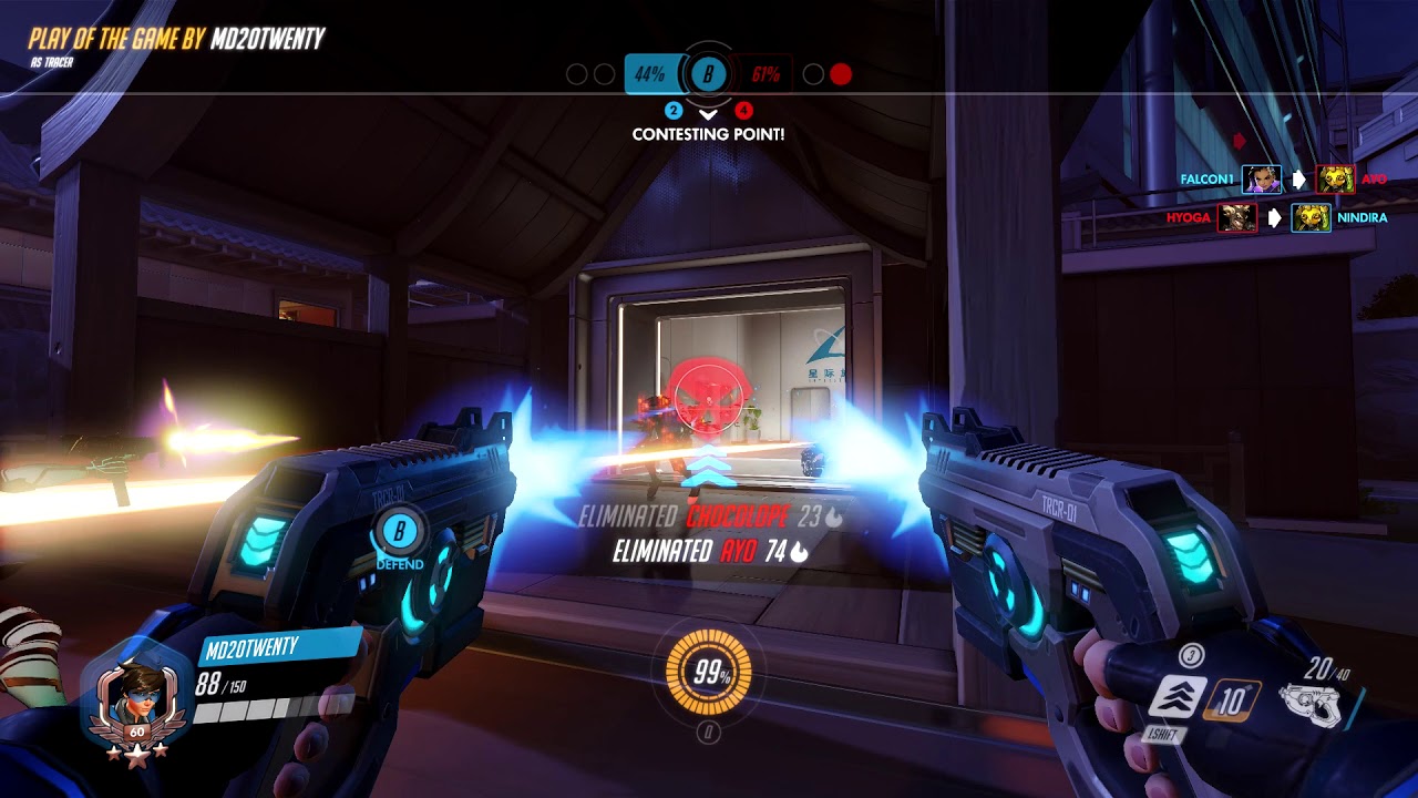 [Overwatch] My Only Tracer POTG - Tracer POTG - YouTube
