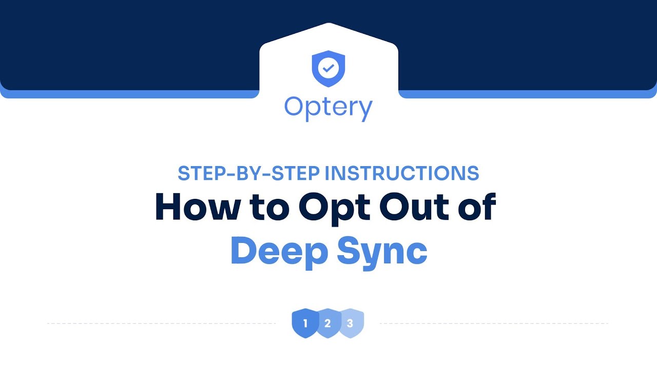 How to Opt Out of Deep Sync - Step by Step Instructions - YouTube