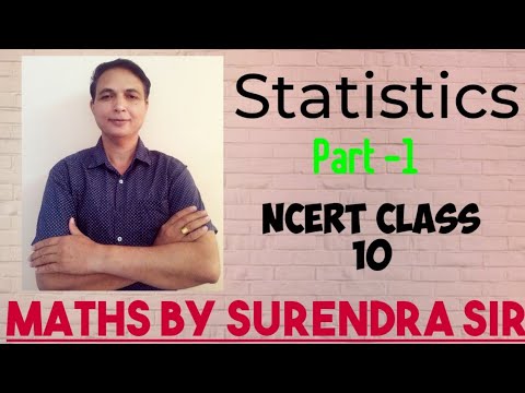 Class-10 CBSE, Chapter 14 - Statistics, Calculation of mean by Direct ...