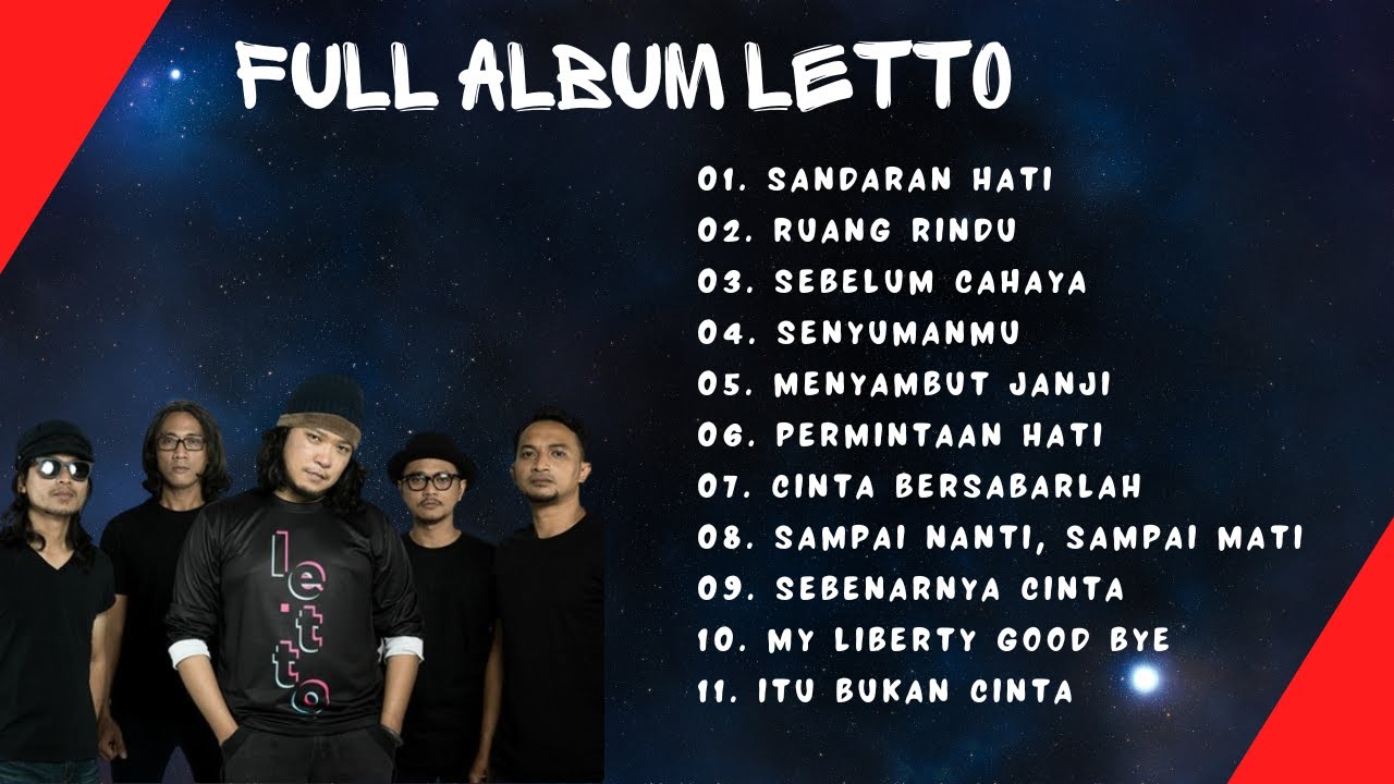 LETTO FULL ALBUM - TANPA IKLAN!!! Lagu Pop Enak 2000an | HITS Terbaik ...