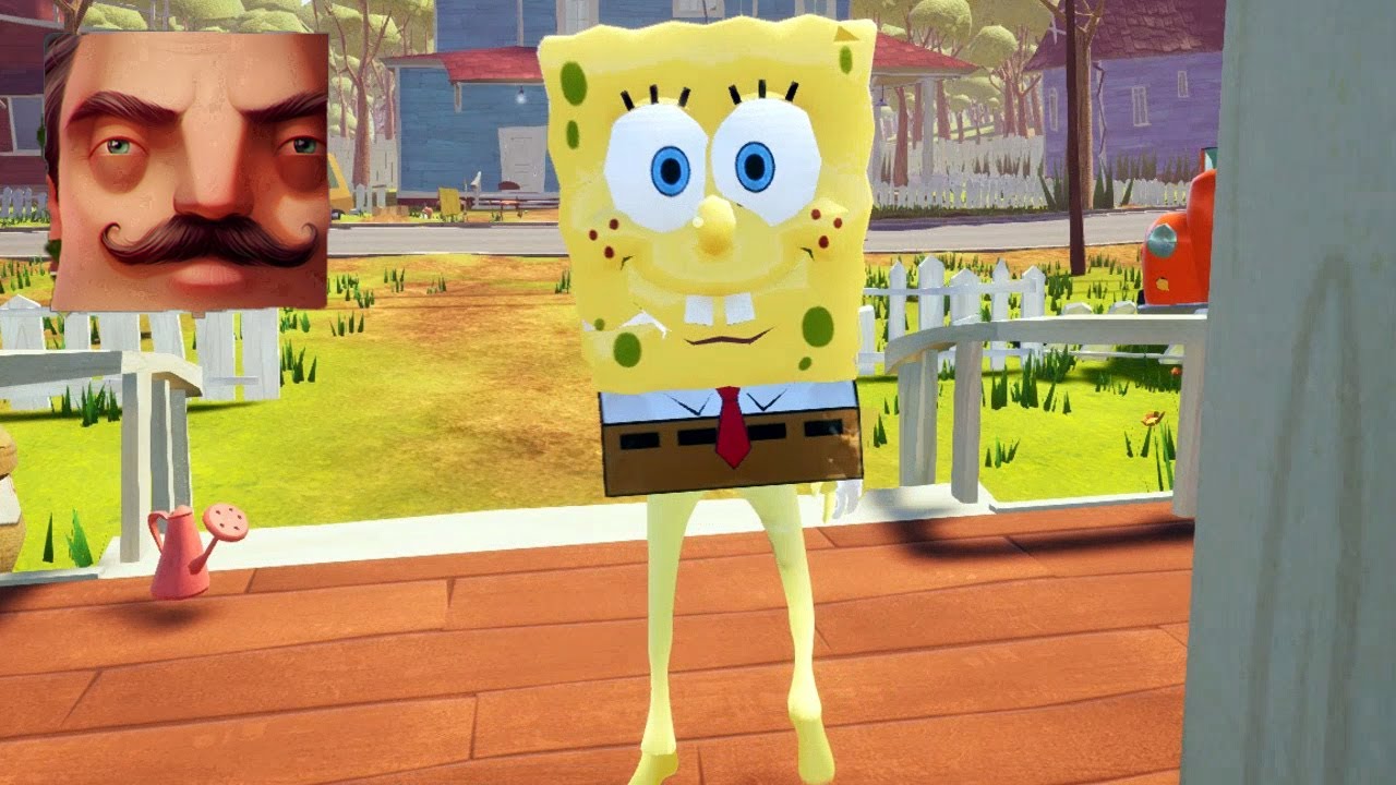 Hello Neighbor - New Neighbor SpongeBob Act 3 Gameplay Walkthrough Part ...