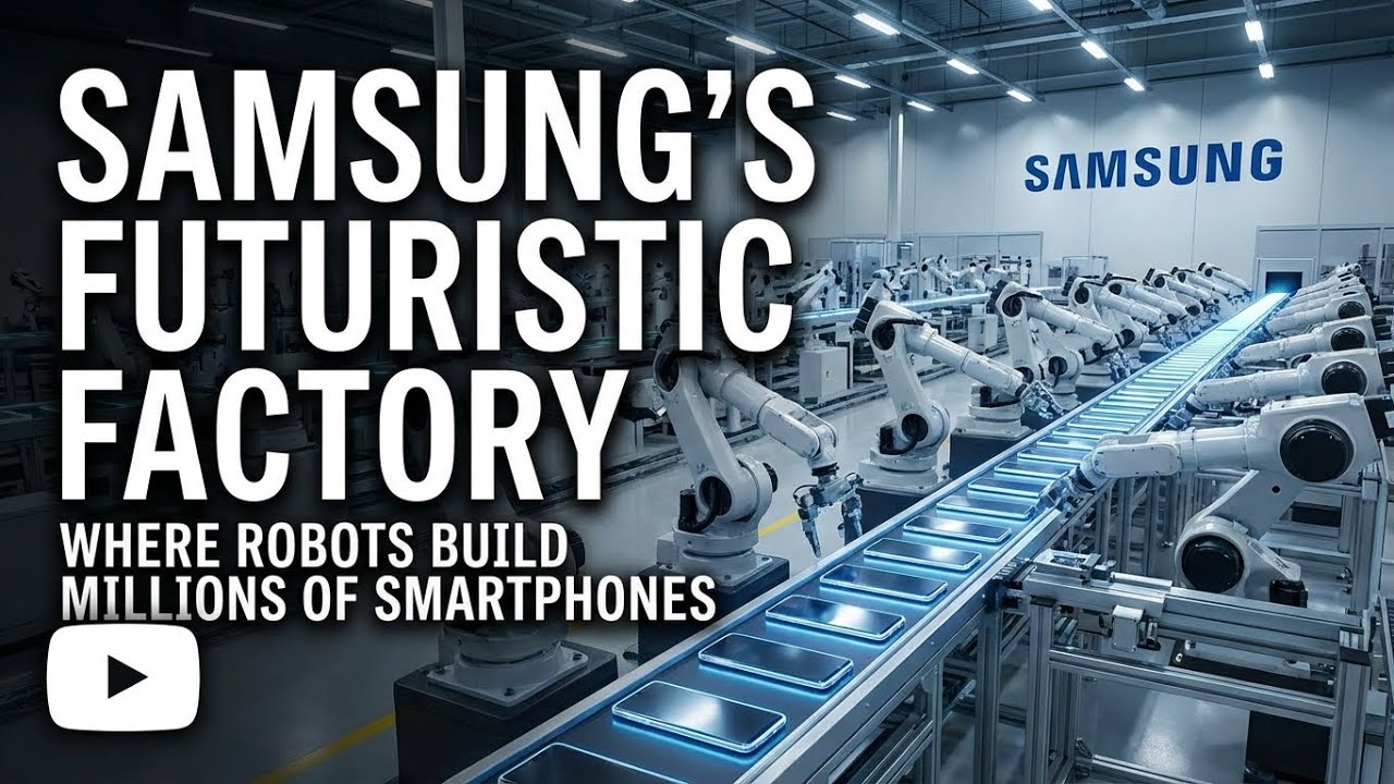 Samsung's Futuristic Factory Where Robots Build Millions of Smartphone ...
