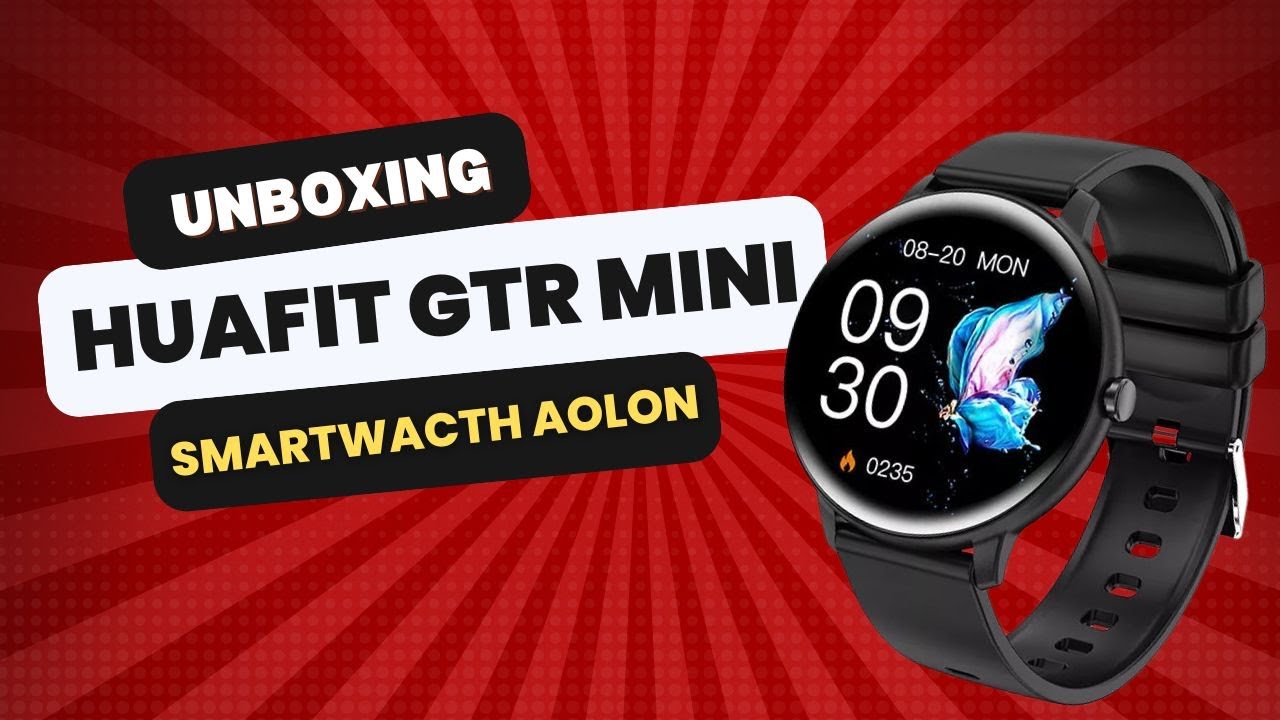 All in One Sempurna! Review Smart Watch Aolon Huafit GTR Mini 2024 New ...