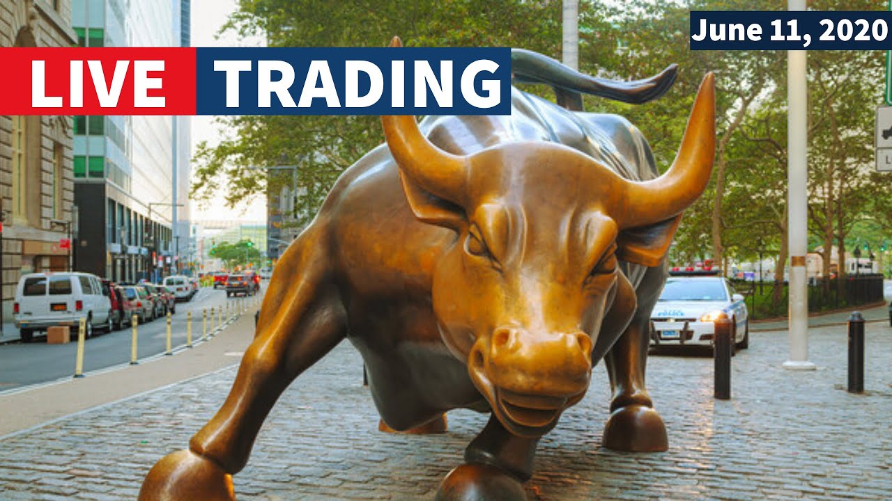 Watch Day Trading Live - June 11, NYSE & NASDAQ Stocks - YouTube