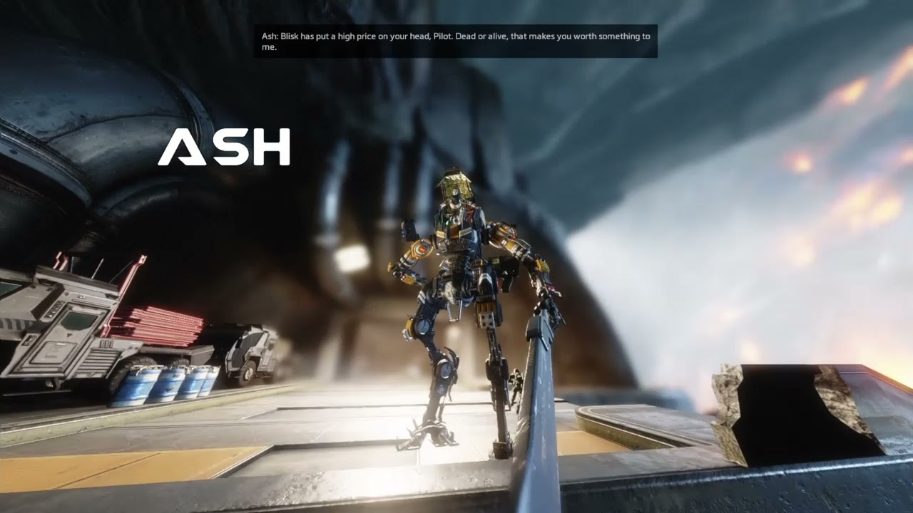 Titanfall 2 Ash intro - YouTube