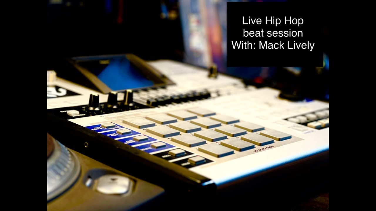 MV 8800 live hip hop beat session, with Mack Lively - YouTube