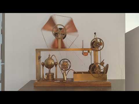 MYB ART CINÉTIQUE. Machine à vapeur " l'eau et l'air" . #sculpture #art ...