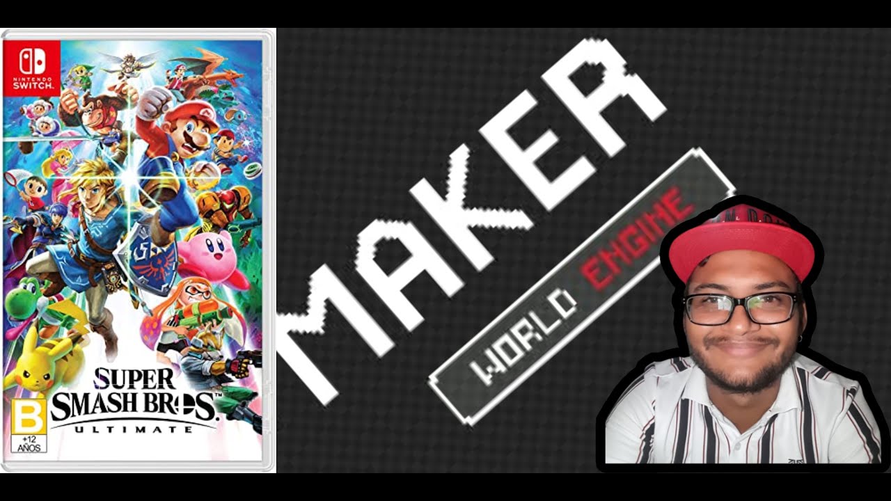 Super Smash Bros Ultimate | Super Mario Maker World Engine - YouTube