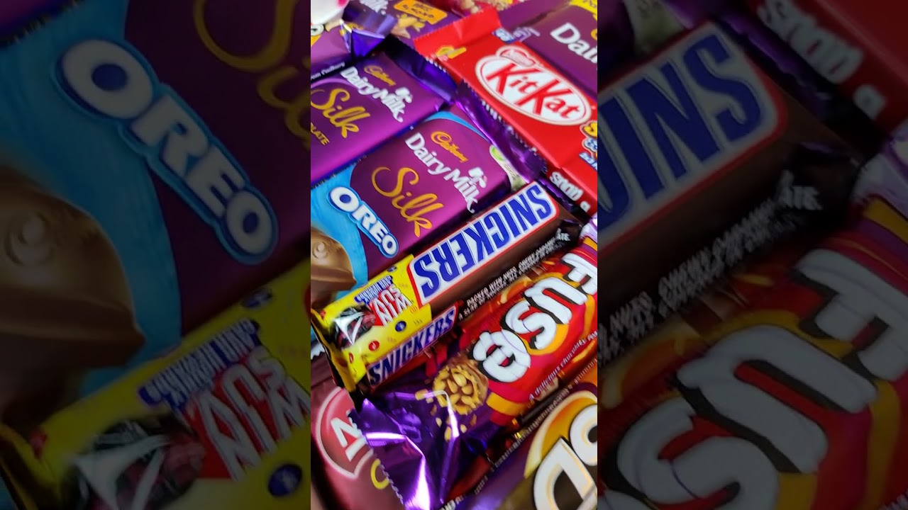 thousands of Yummy chocolates Cadbury kitkat britannia munch Barone ...