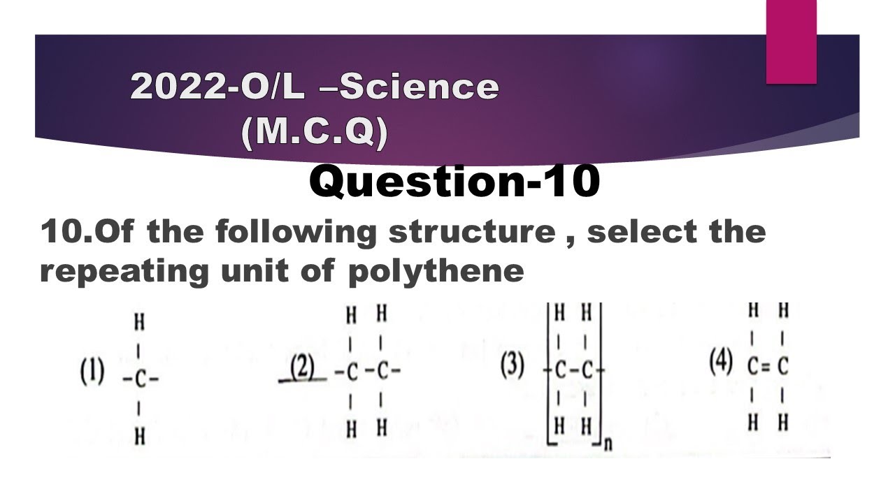 2022/OL/Science/mcq/Question-10 - YouTube