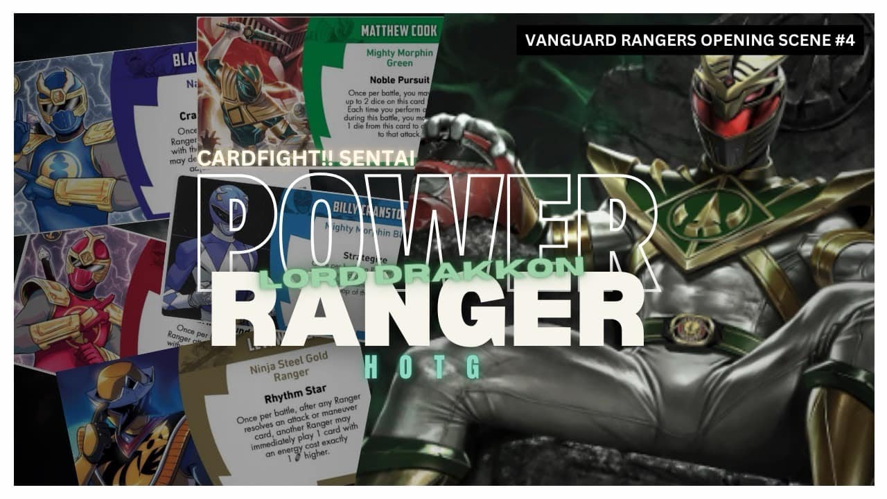 Power Rangers: HOTG | Cardfight!! Sentai: Vanguard Rangers (6) Opening ...