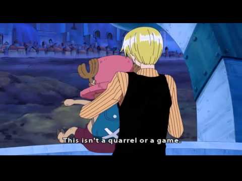 One Piece: Sanji Punches Chopper! - YouTube