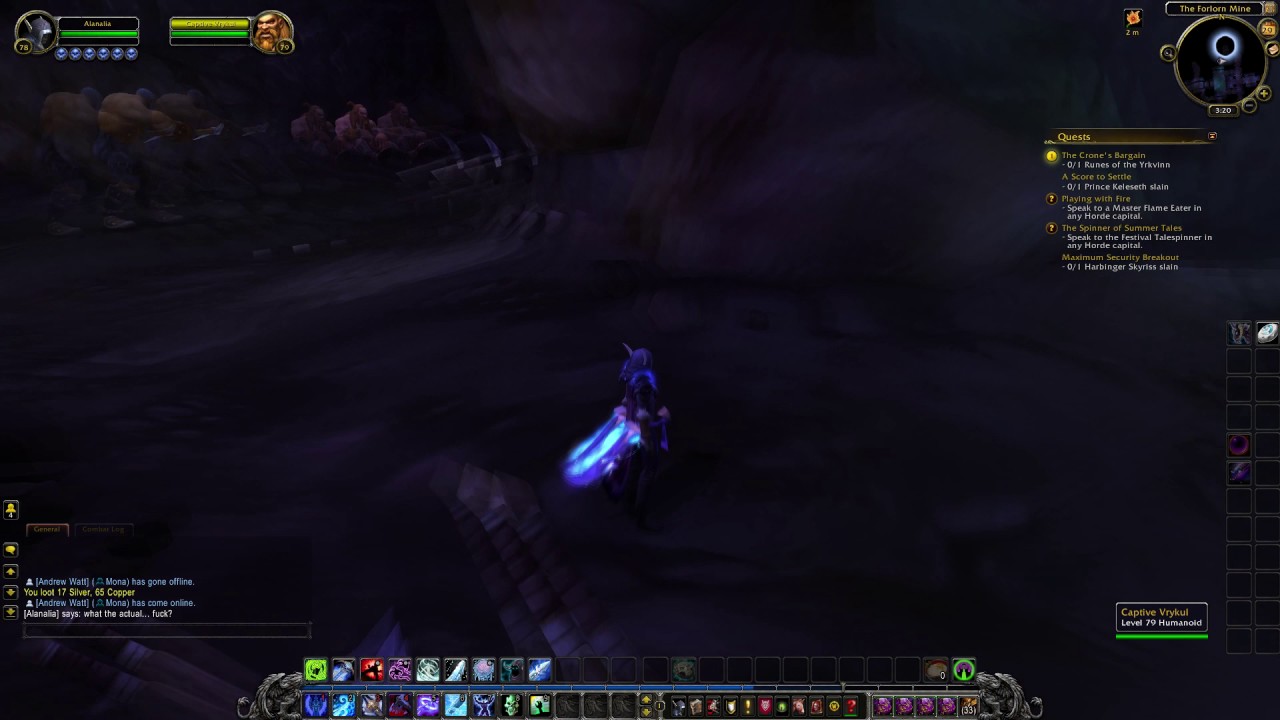 World of Warcraft Dig a hole - YouTube