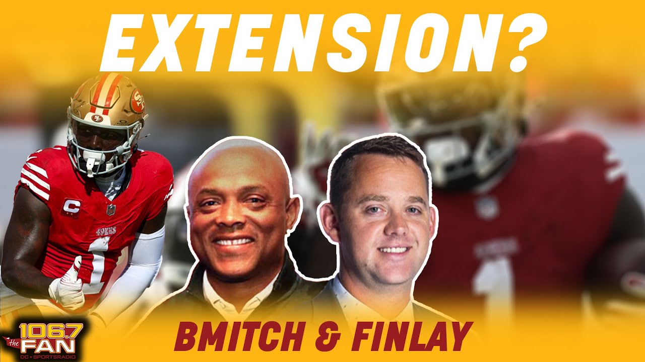 Could Commanders Extend Deebo Samuel? I BMitch & Finlay - YouTube