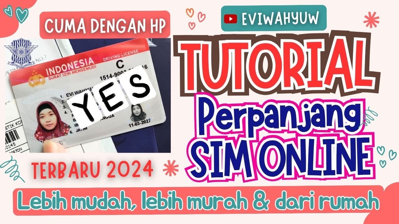 CARA PERPANJANG SIM ONLINE 2024 | PERPANJANGAN SIM ONLINE TERBARU ...