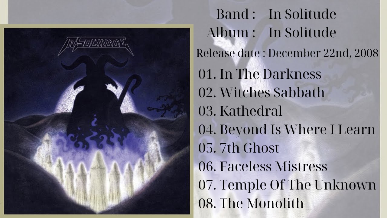 In Solitude - In Solitude (Full Album) - YouTube