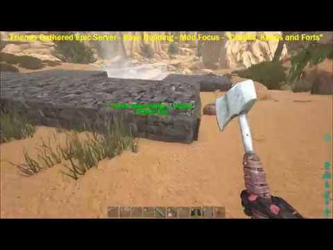 Ark Surival - Castles, Keeps, and Forts Mod Spotlight - YouTube