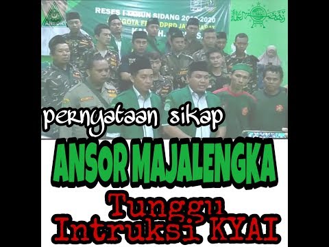Kyai-Kyai NU Di Serang dan di Hina | Inilah sikap Ansor Majalengka
