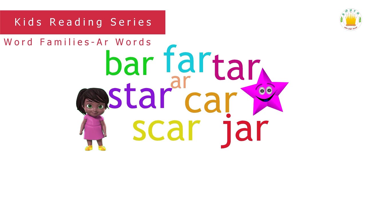 English | ar word family | Kids Reading English Series - YouTube