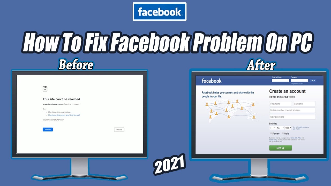 How To Fix Facebook Problem On PC | Computer Mei Facebook Ko Kaise ...